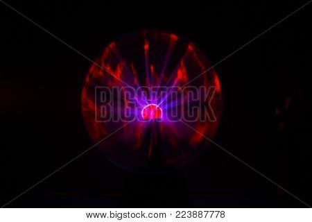 Close View Plasma Lamp Image & Photo (Free Trial) | Bigstock