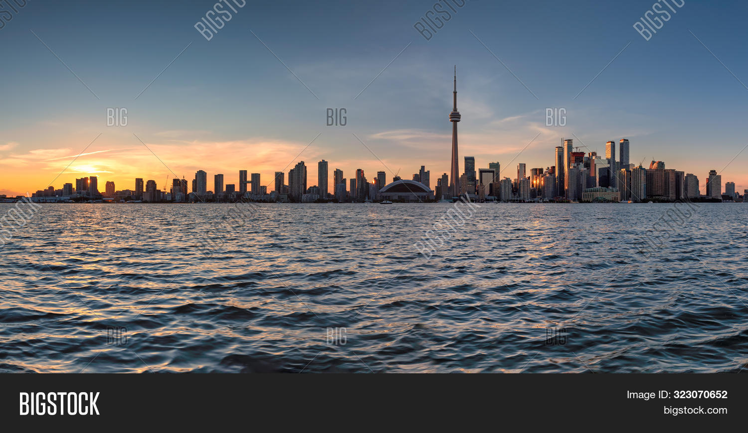 Panorama Toronto City Image & Photo (Free Trial) | Bigstock