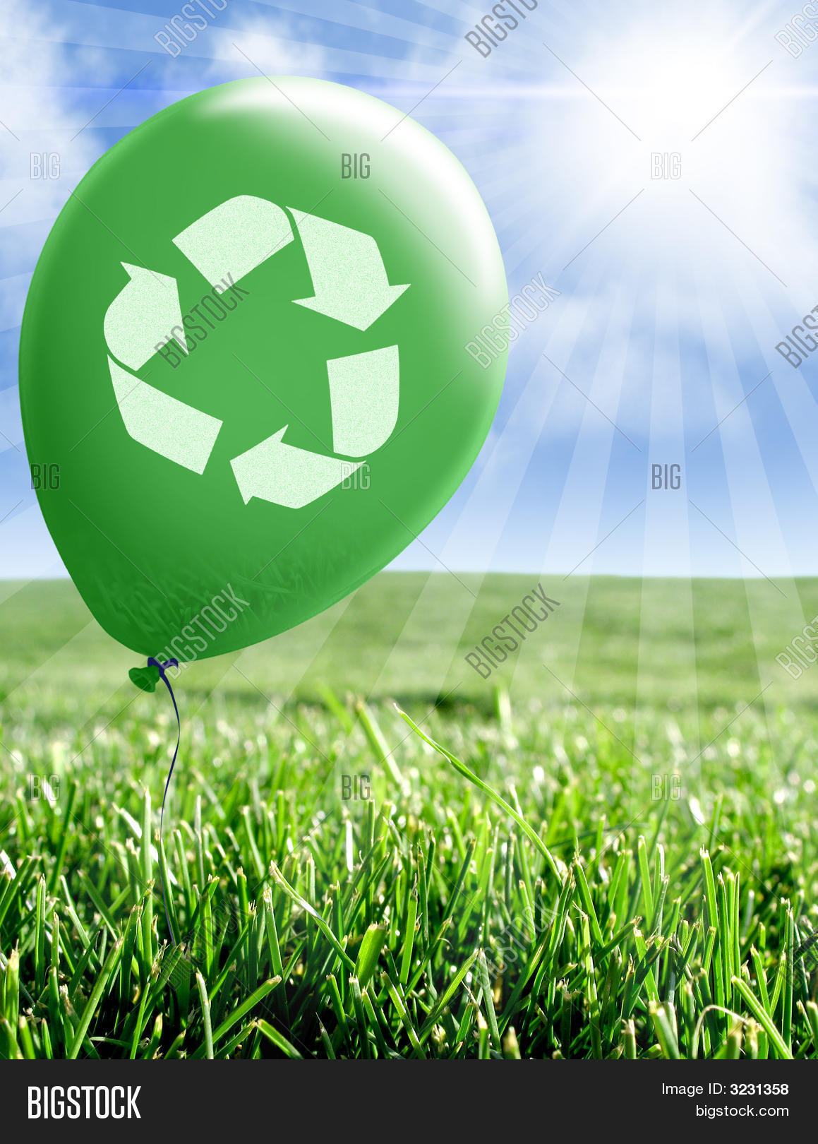 Recycling Symbol On Image & Photo (Free Trial) | Bigstock