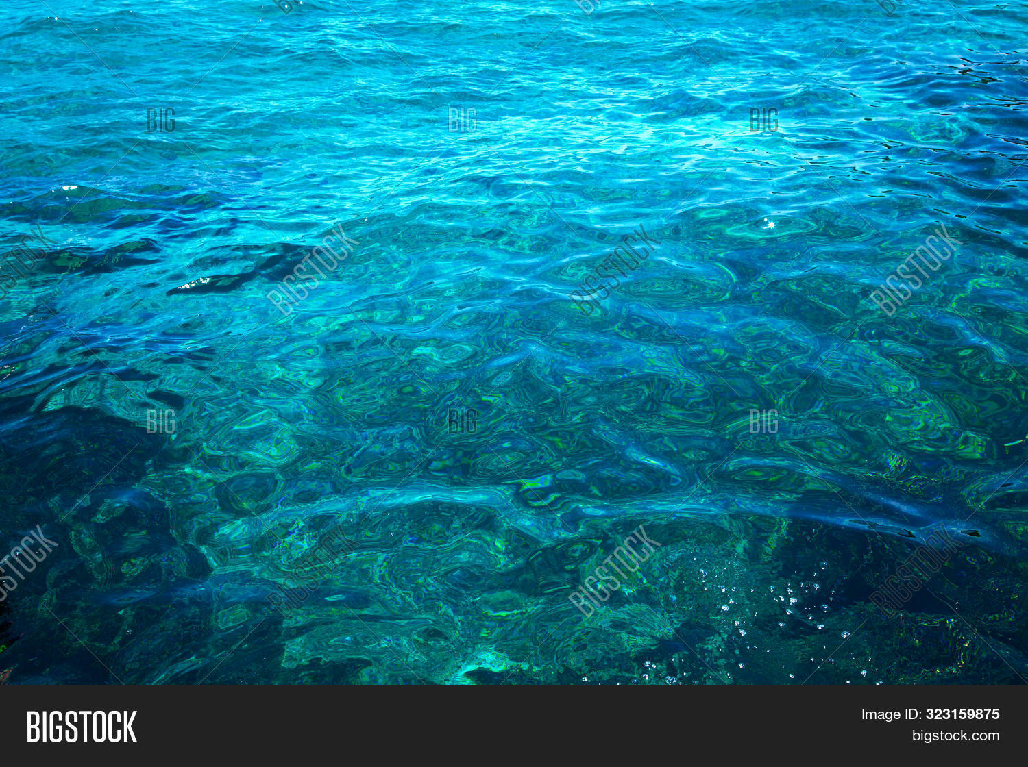 Blue Clear Water. Image & Photo (Free Trial) | Bigstock
