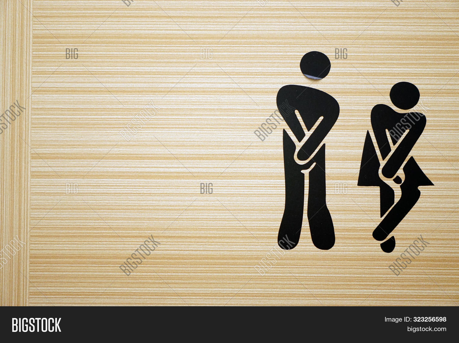 Comic Toilet Sign Image & Photo (Free Trial) | Bigstock