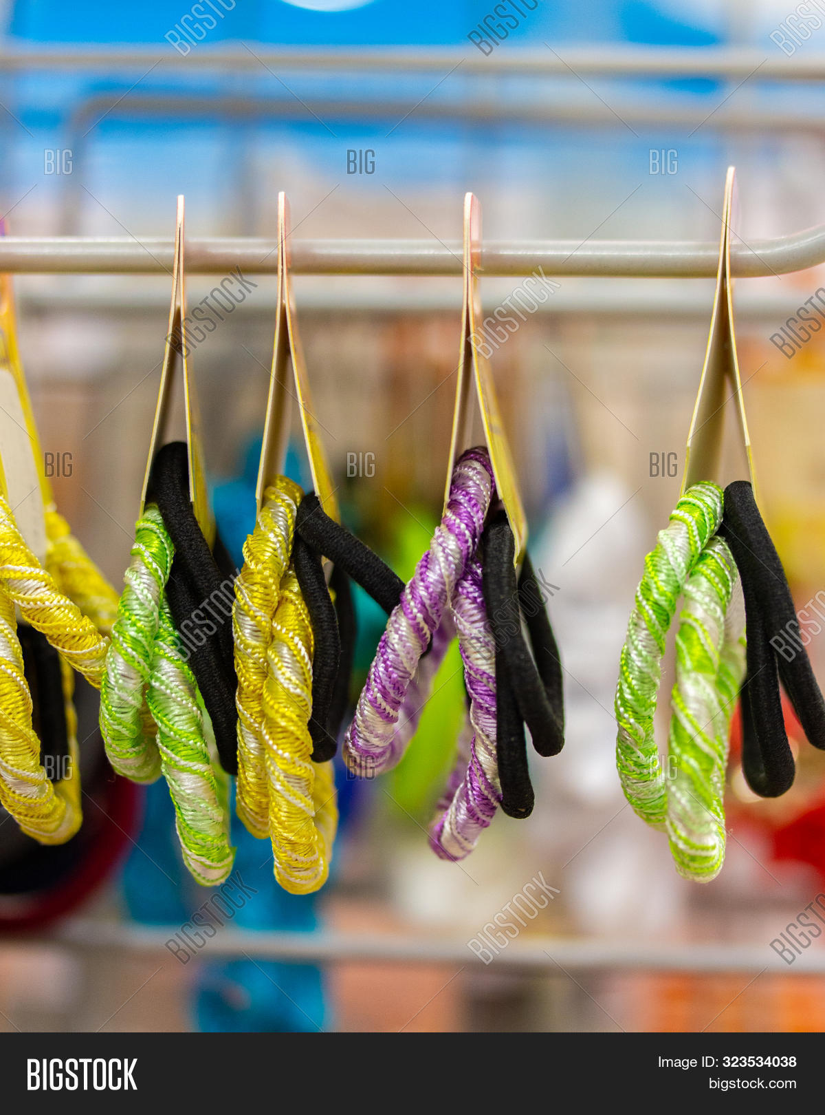 Multi-colored Elastic Image & Photo (Free Trial) | Bigstock