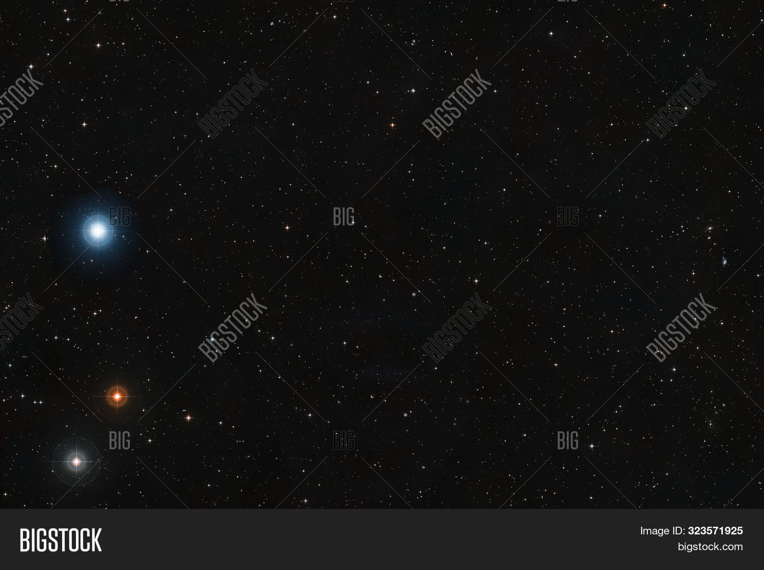 Star Field Outer Space Image & Photo (Free Trial) | Bigstock