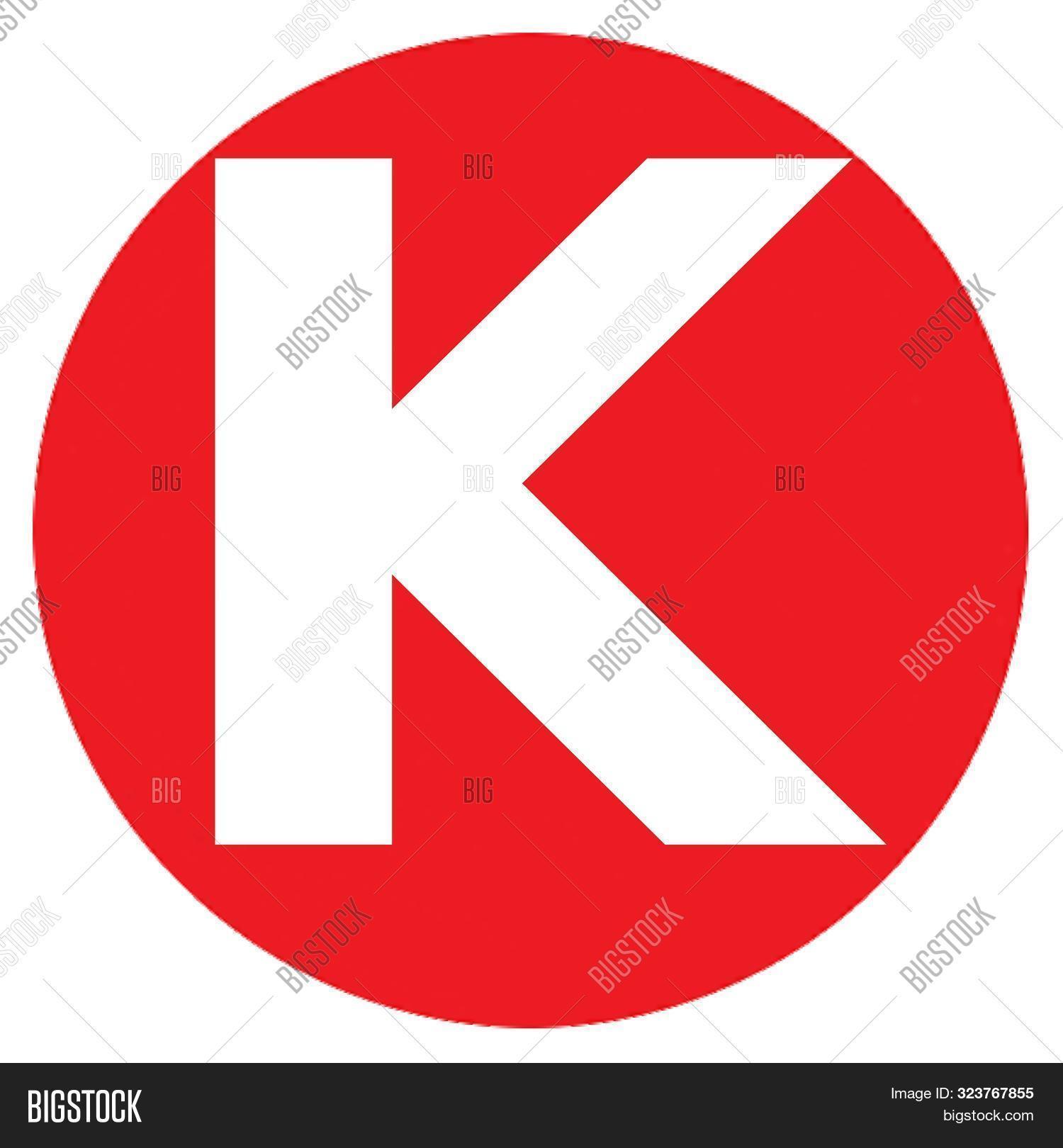 The Letter K In Red