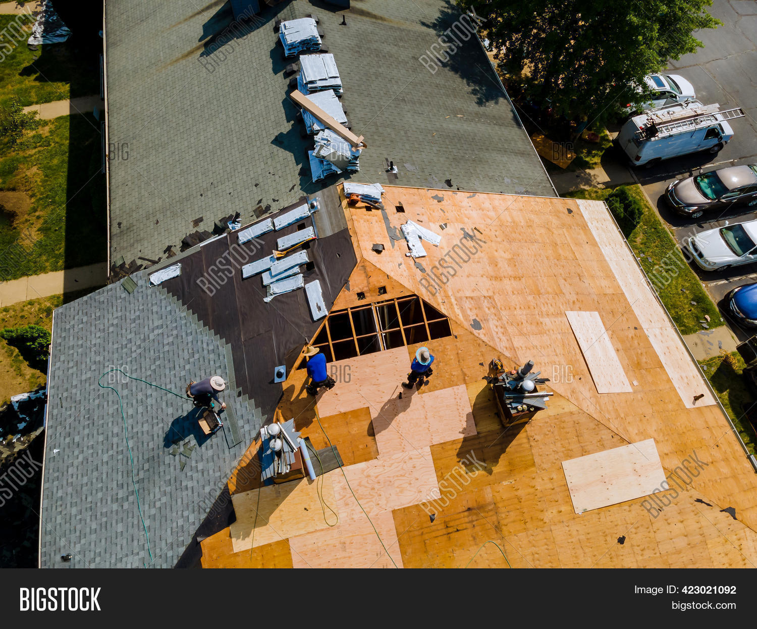 Removal Old Roof Image & Photo (Free Trial) | Bigstock