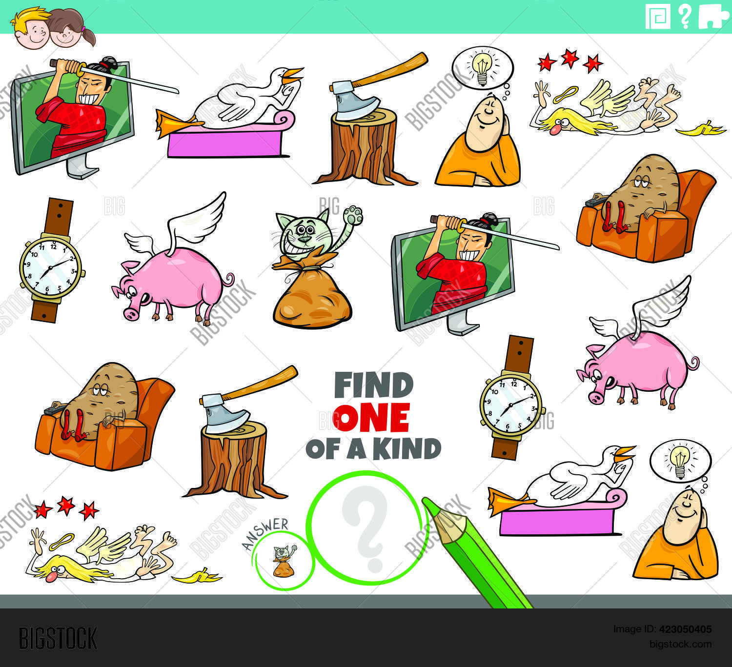 Cartoon Illustration Vector & Photo (Free Trial) | Bigstock