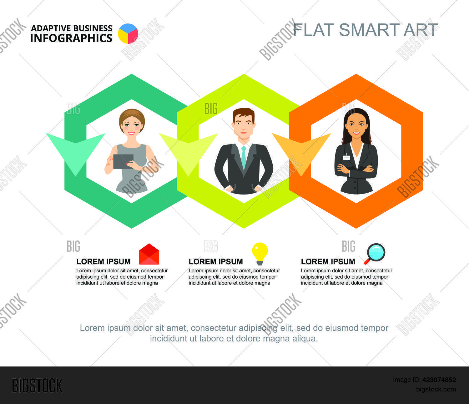 Three Points Project Vector & Photo (Free Trial) | Bigstock