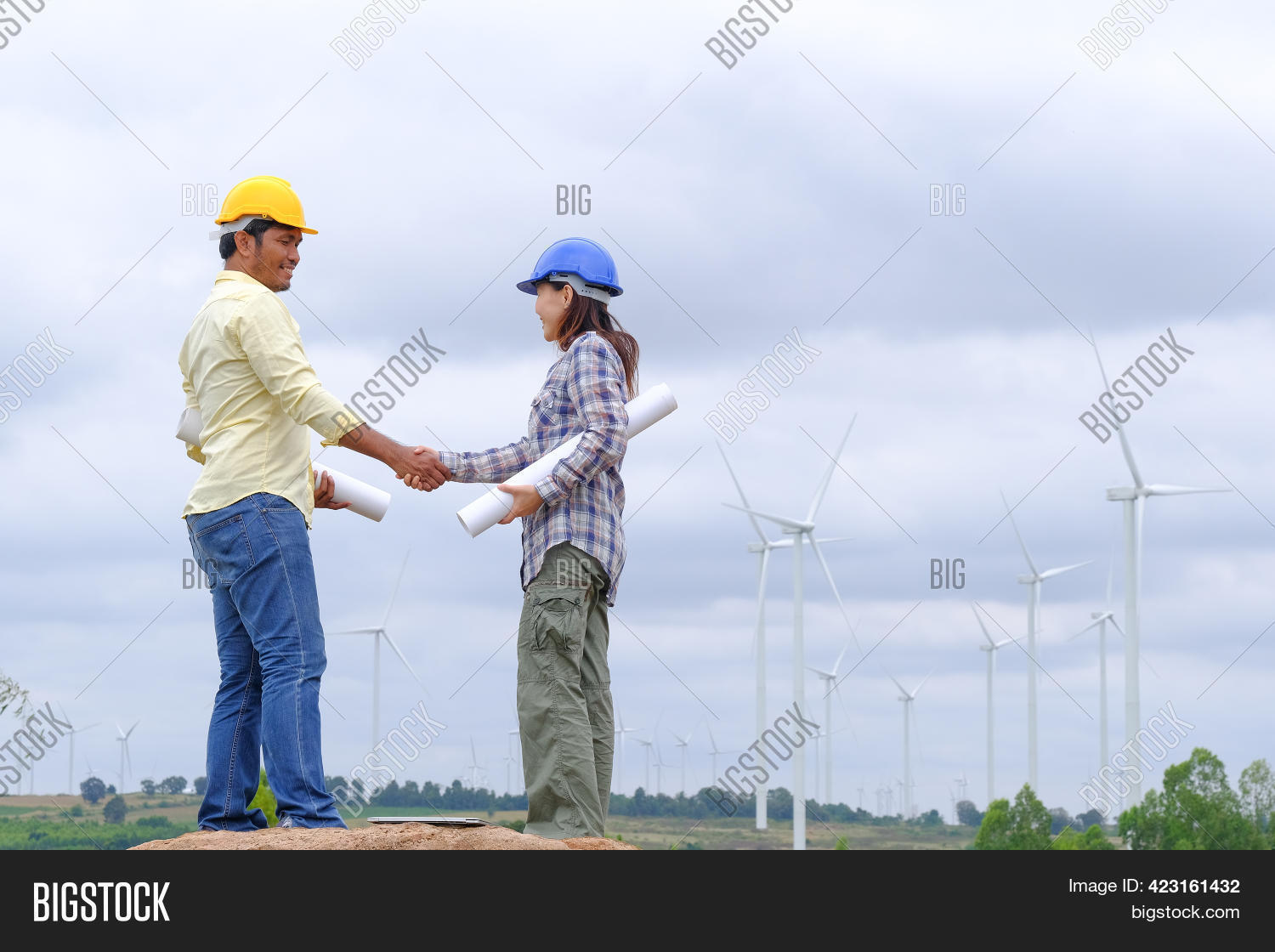 Engineers Stand Image & Photo (Free Trial) | Bigstock