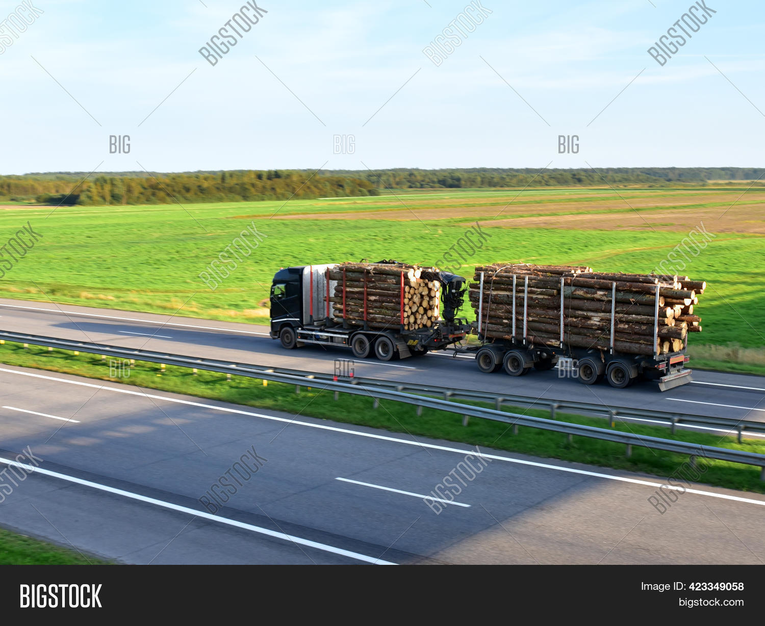 Timber Truck Image & Photo (Free Trial) | Bigstock