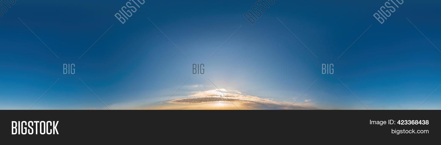 Dark Blue Sunset Sky Image & Photo (Free Trial) | Bigstock