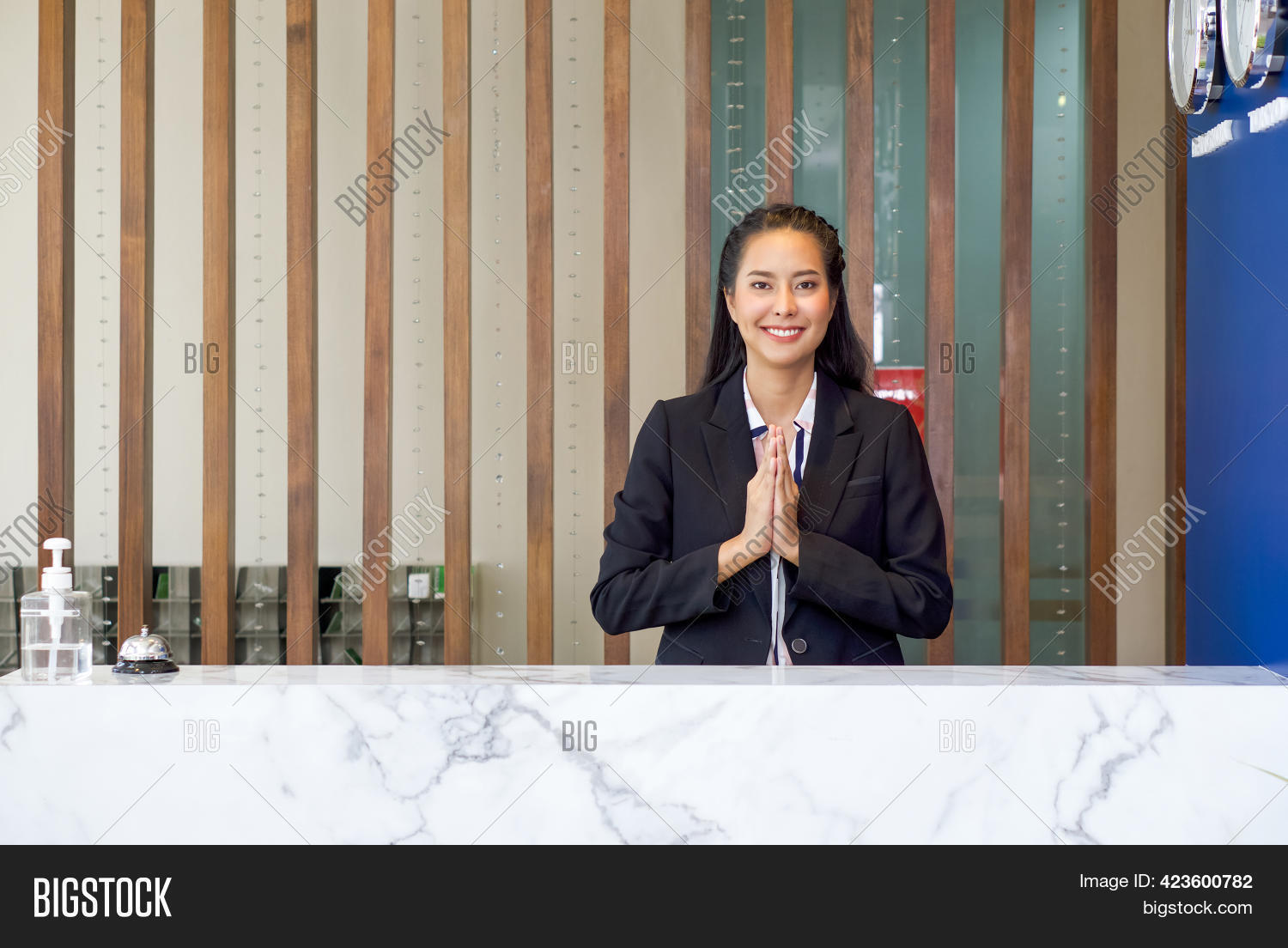 Hotel Receptionist Image & Photo (Free Trial) | Bigstock