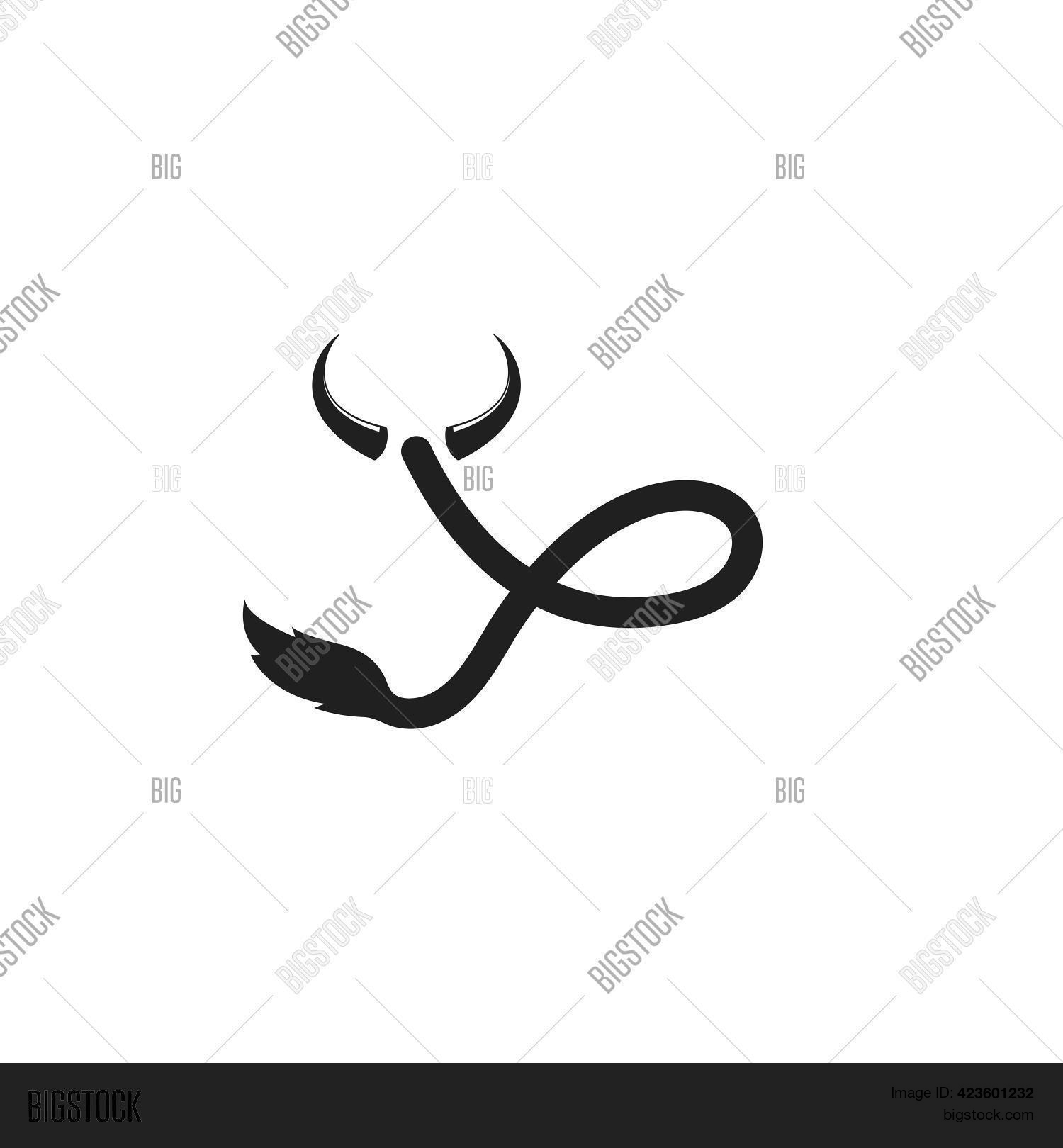 Cow Tail Logo Vector Vector & Photo (Free Trial) | Bigstock