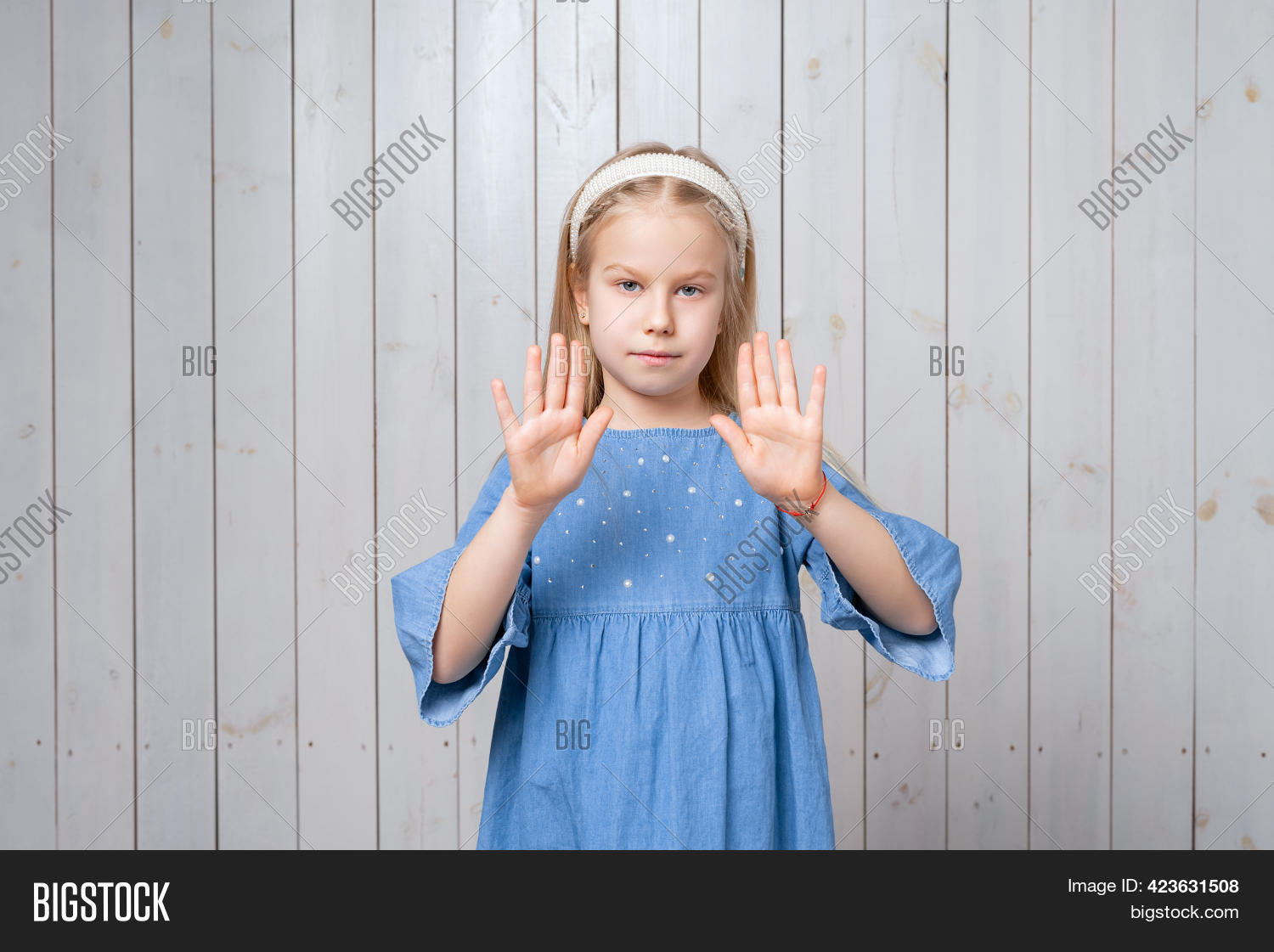 Say No. Serious Little Image & Photo (Free Trial) | Bigstock