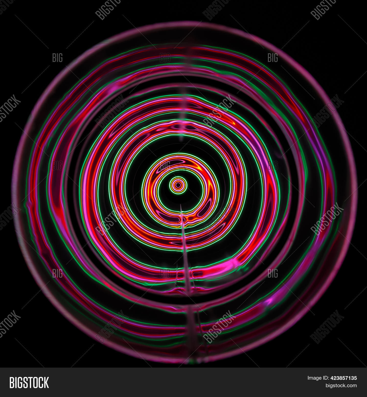 Sound Waves Dark Full Image & Photo (Free Trial) | Bigstock