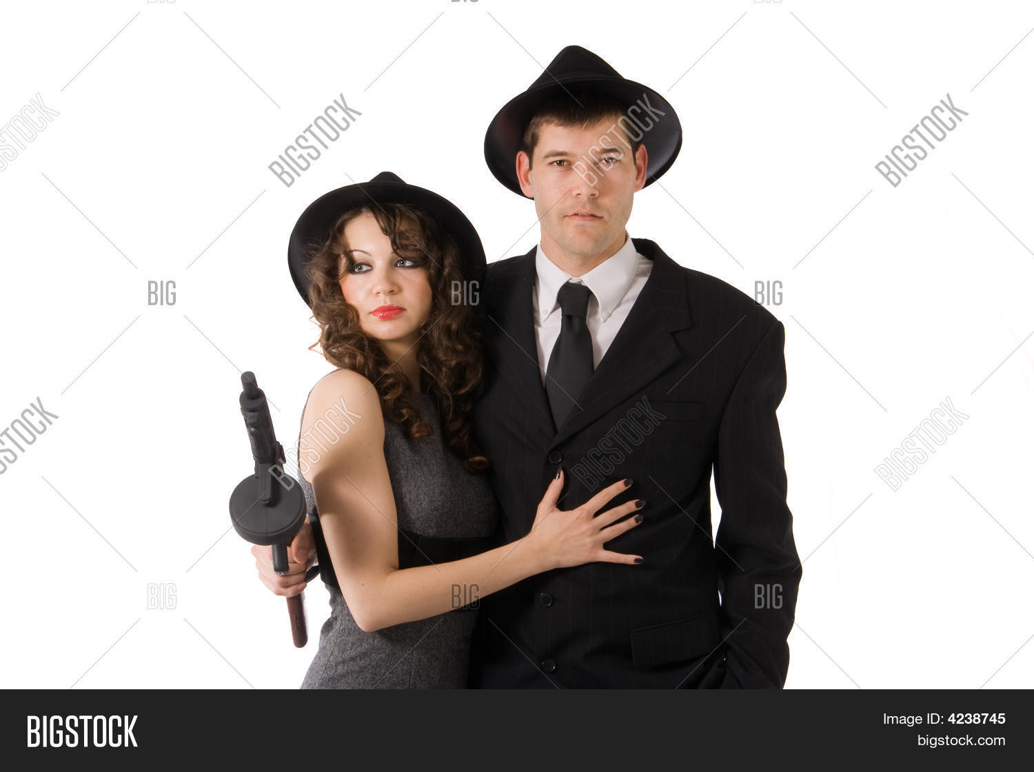 Mafia Couple Image & Photo (Free Trial) | Bigstock