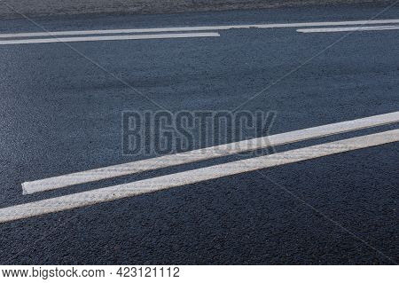 Road Markings On Image & Photo (Free Trial) | Bigstock