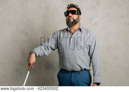 Blind Indian Man Image & Photo (Free Trial) | Bigstock