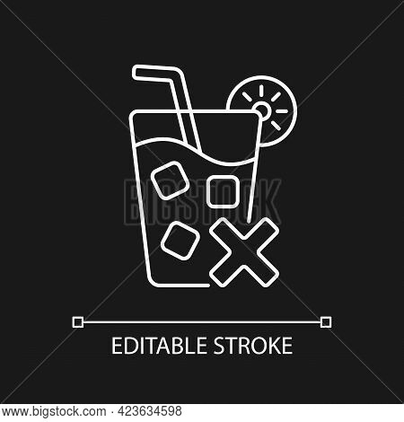 No Cold Drinks White Vector & Photo (Free Trial) | Bigstock