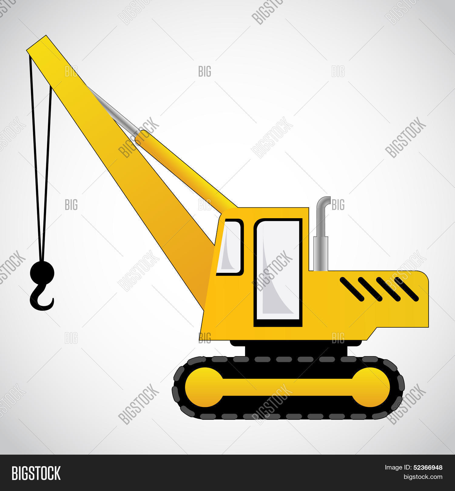 Crane Vector Vector & Photo (Free Trial) | Bigstock