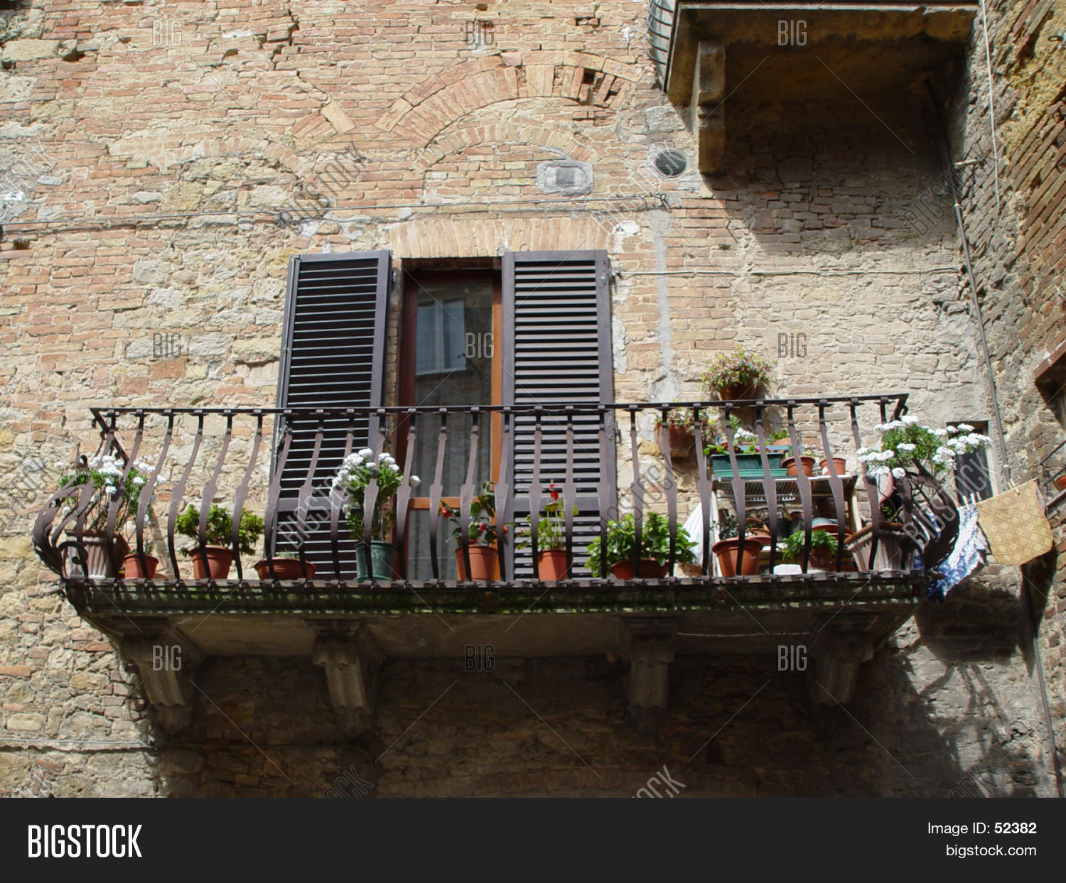 Italian Balcony Image & Photo (Free Trial) | Bigstock
