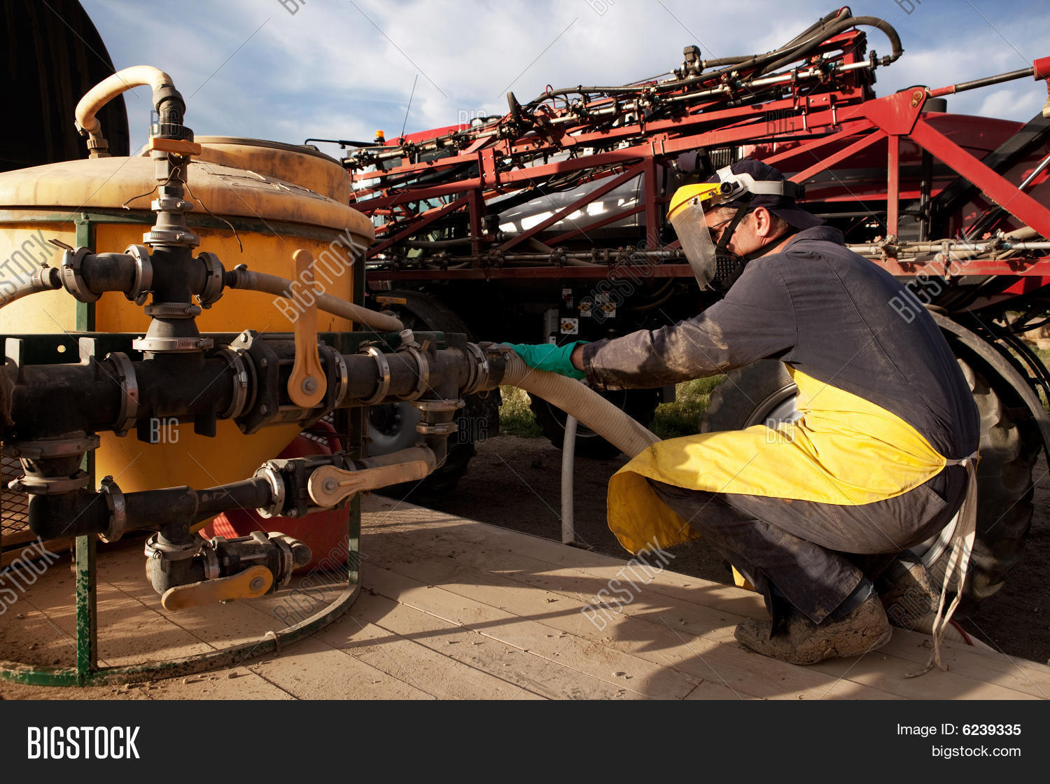 Farm Chemical Spray Image & Photo (Free Trial) | Bigstock
