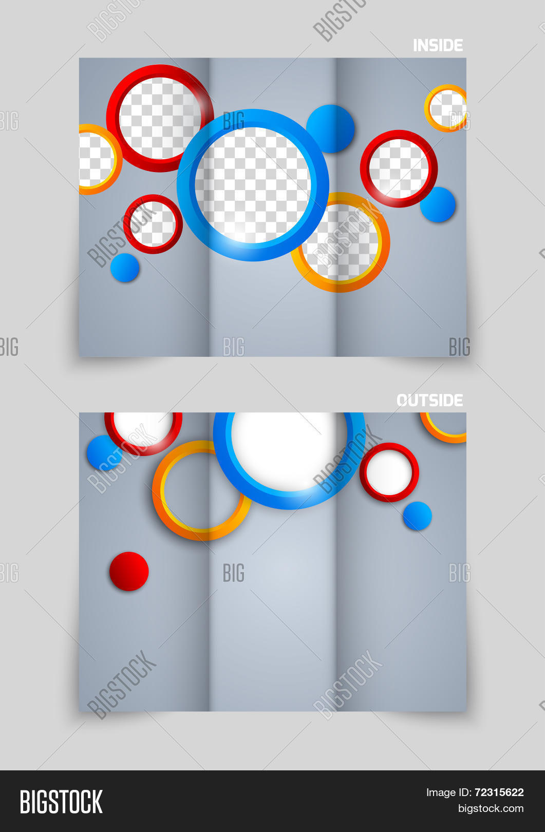 Tri-fold Brochure Vector & Photo (Free Trial) | Bigstock