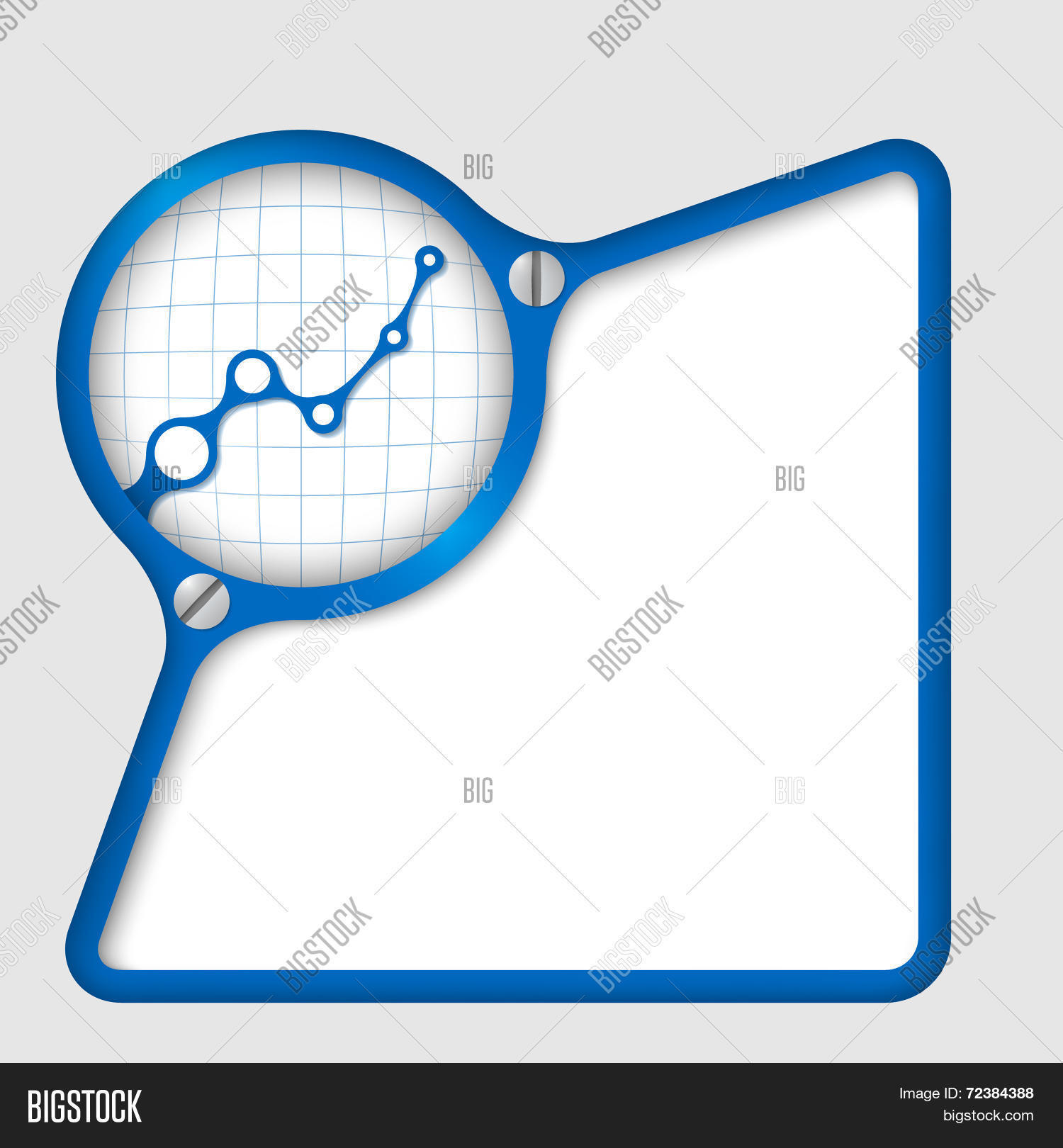 Blue Abstract Frame Vector & Photo (Free Trial) | Bigstock