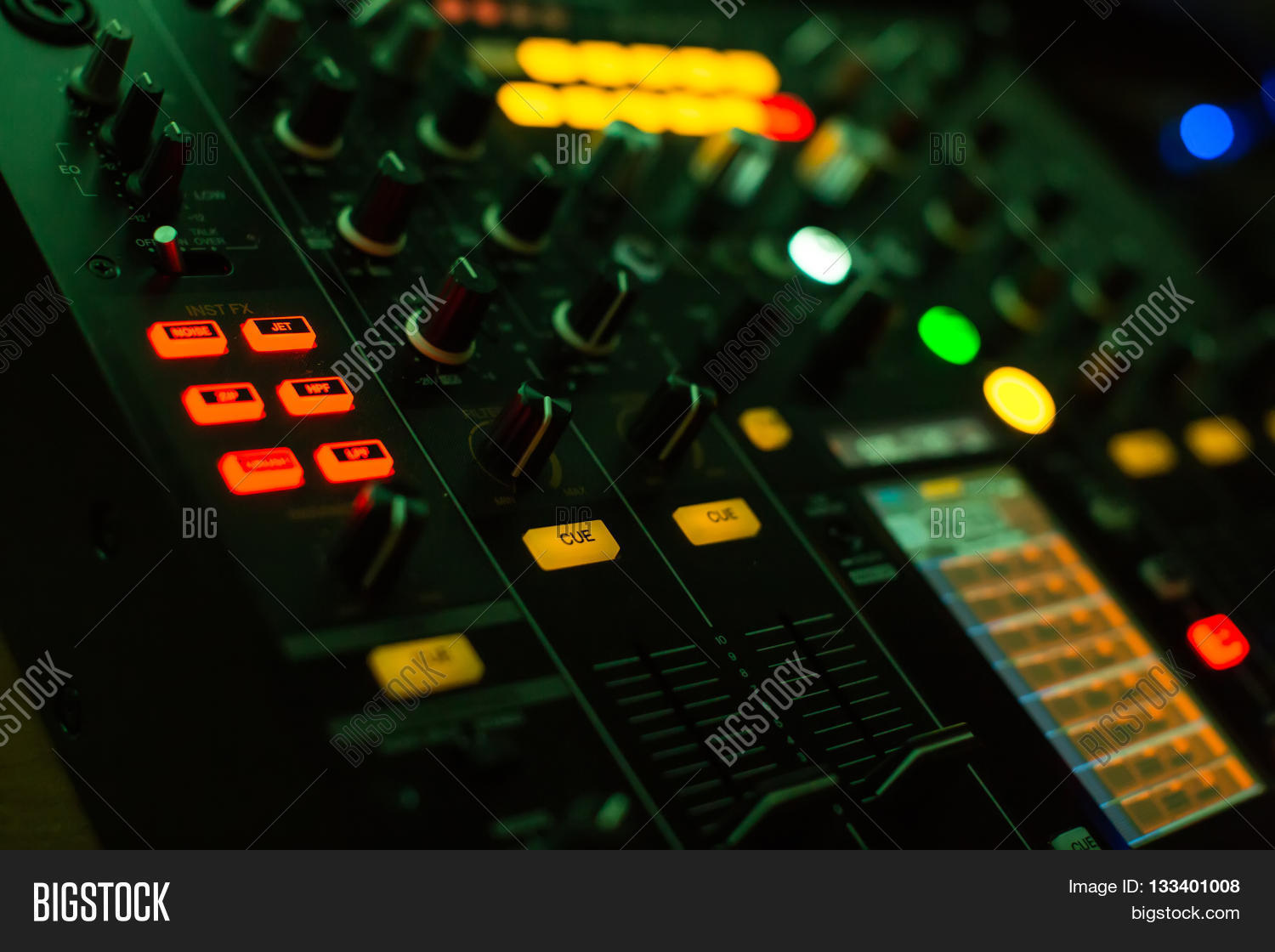 DJ Console Mixing Desk Image & Photo (Free Trial) | Bigstock