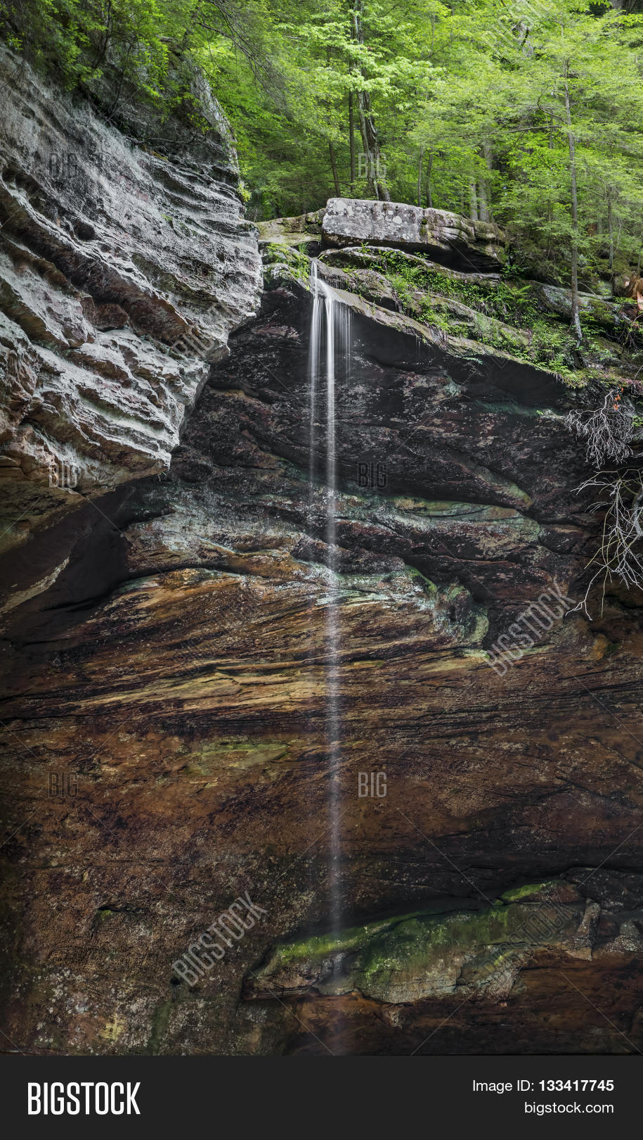 Water Pours Over Edge Image & Photo (Free Trial) | Bigstock