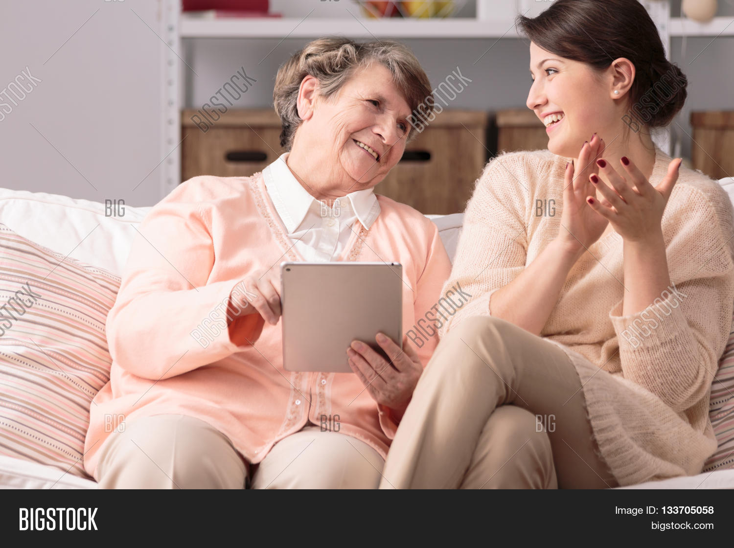 Senior Woman Tablet Image & Photo (Free Trial) | Bigstock