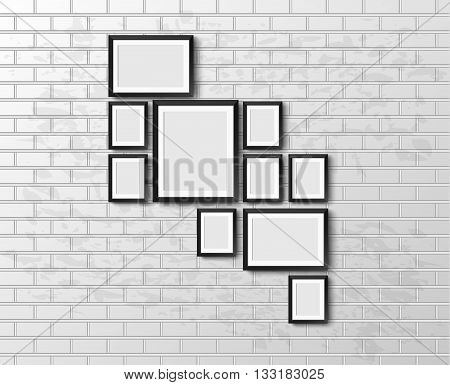 Set Realistic Frame Vector & Photo (Free Trial) | Bigstock