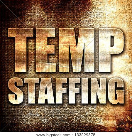 Temp Staffing, 3D Image & Photo (Free Trial) | Bigstock