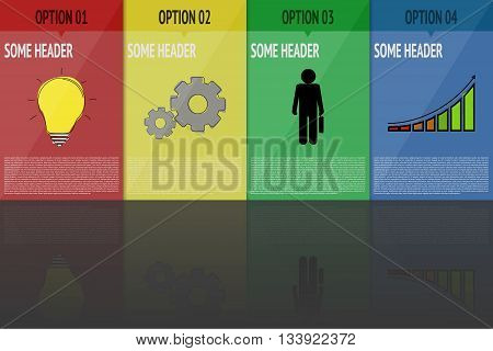 Four Steps Vector & Photo (Free Trial) | Bigstock