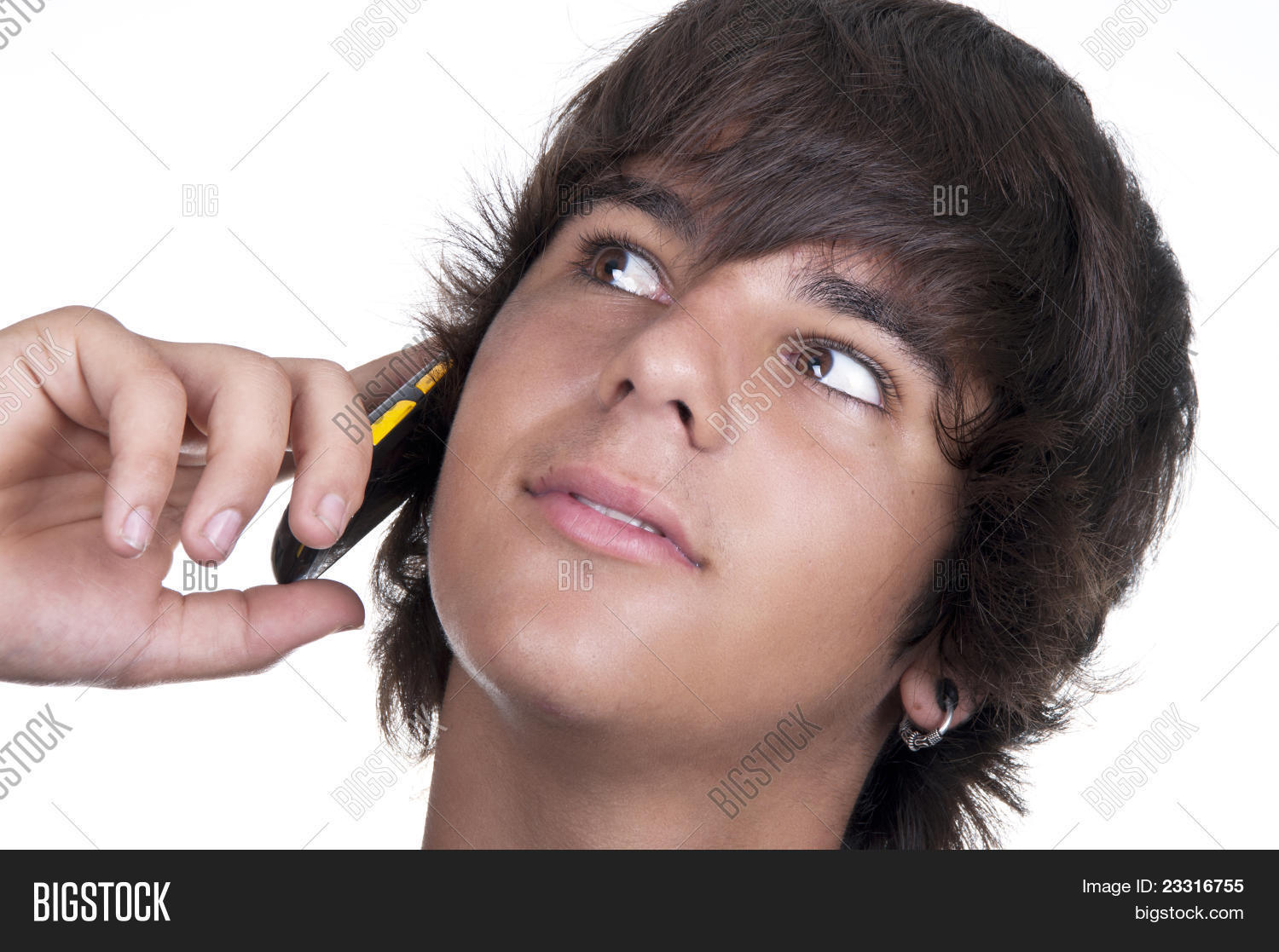 Teenage Boy Calling Image & Photo (Free Trial) | Bigstock