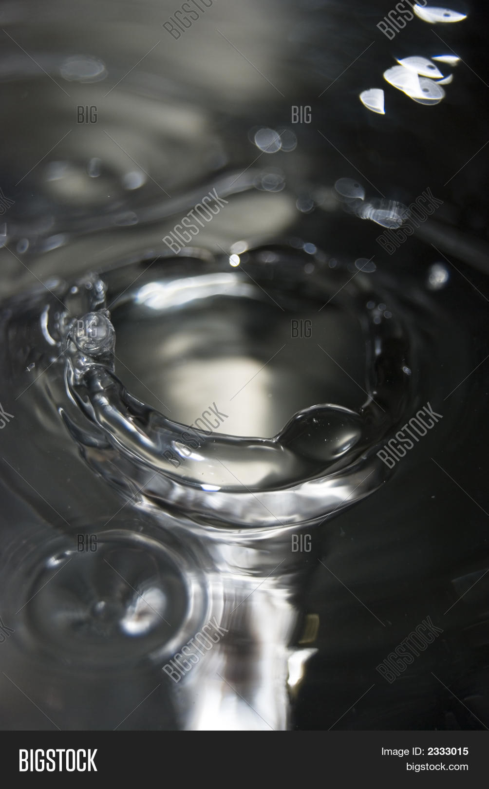 Bullet Hole Water Image & Photo (Free Trial) | Bigstock