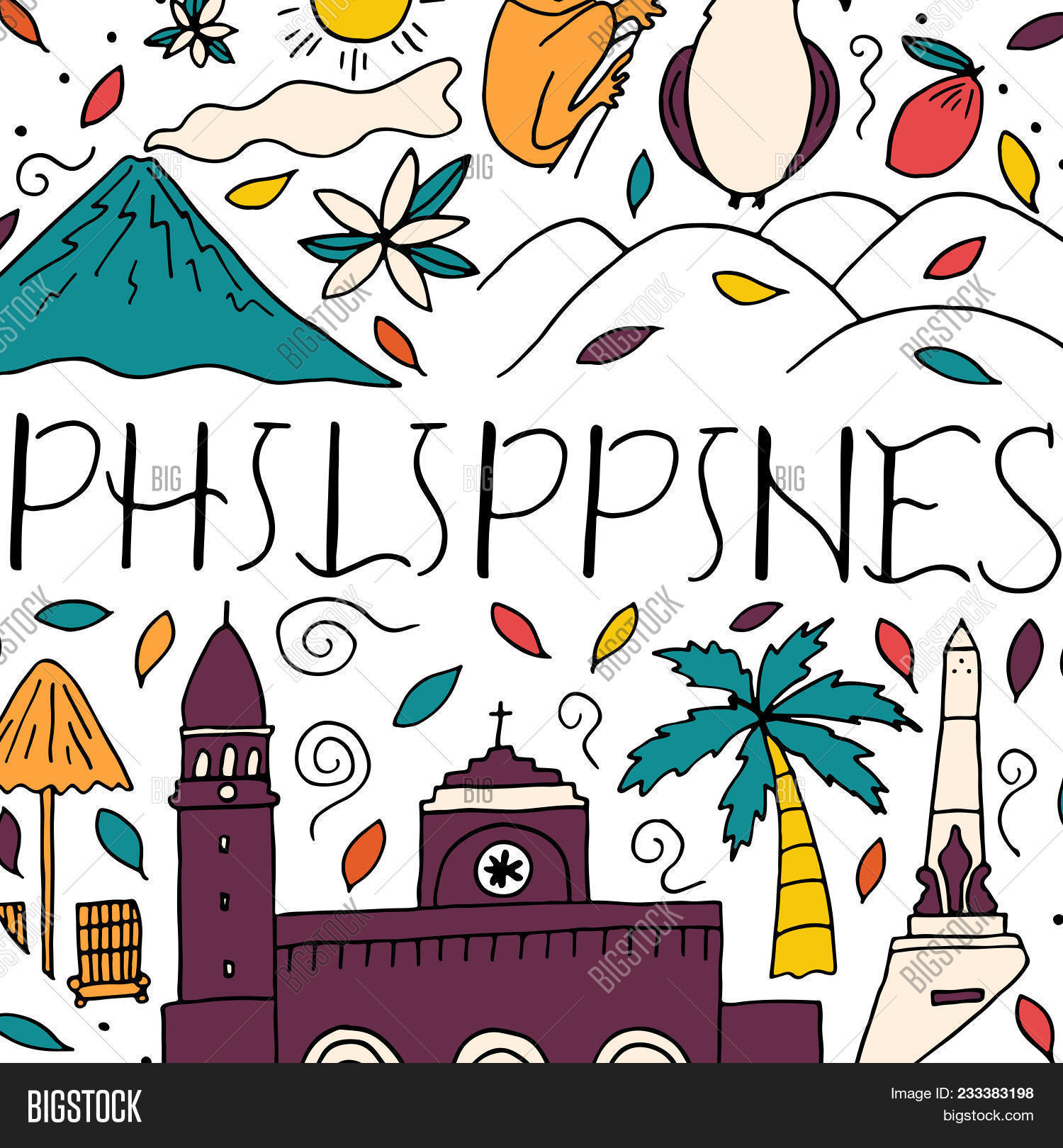 Hand Lettering Doodle Vector & Photo (Free Trial) | Bigstock