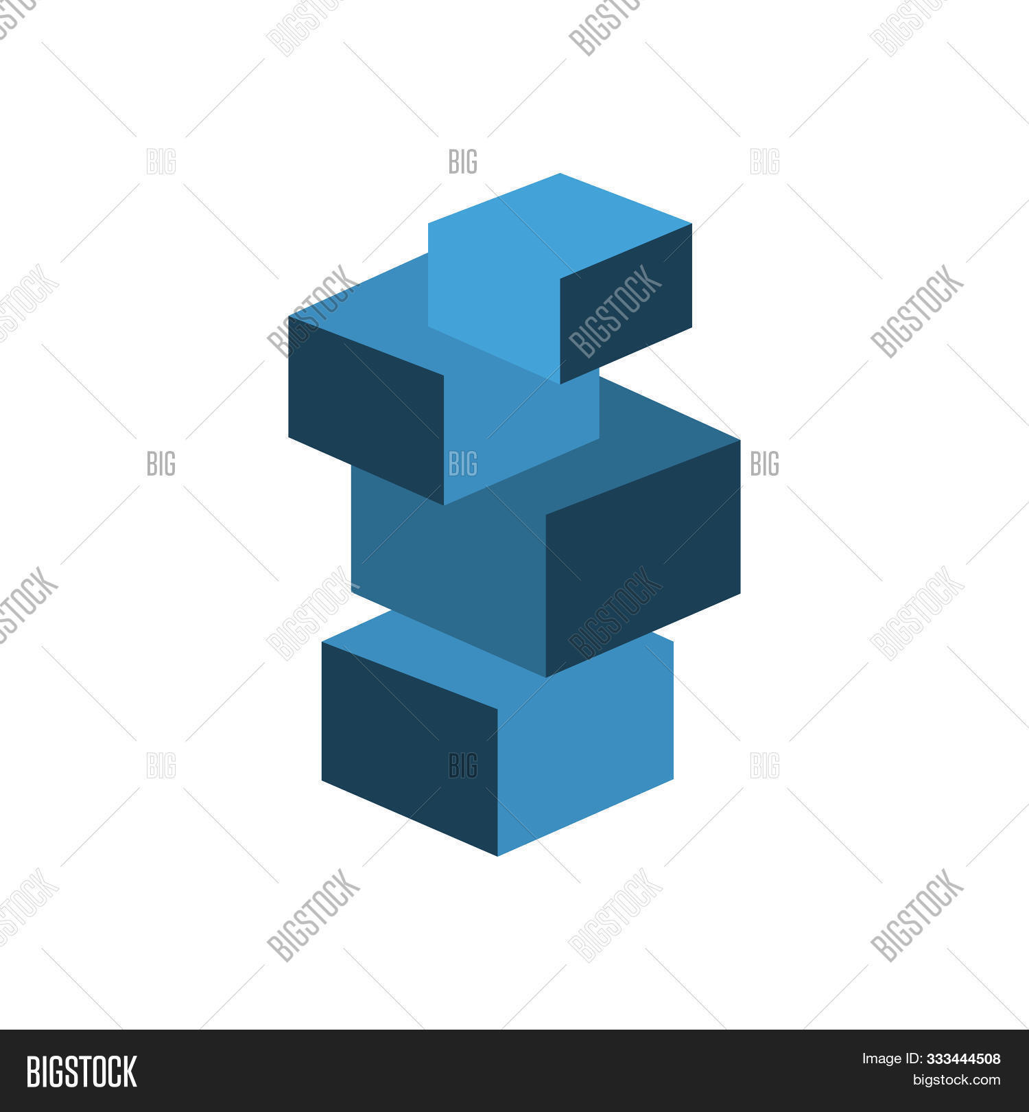 3d Abstract Square Vector & Photo (Free Trial) | Bigstock