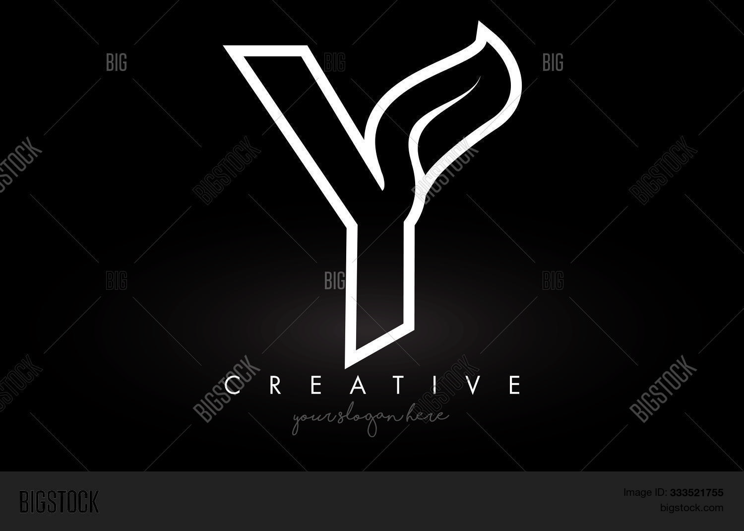 Letter Y Monogram Vector & Photo (Free Trial) | Bigstock
