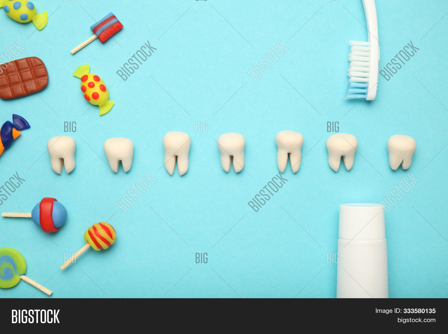 Imagen y foto Teeth Sweet Candies (prueba gratis) | Bigstock