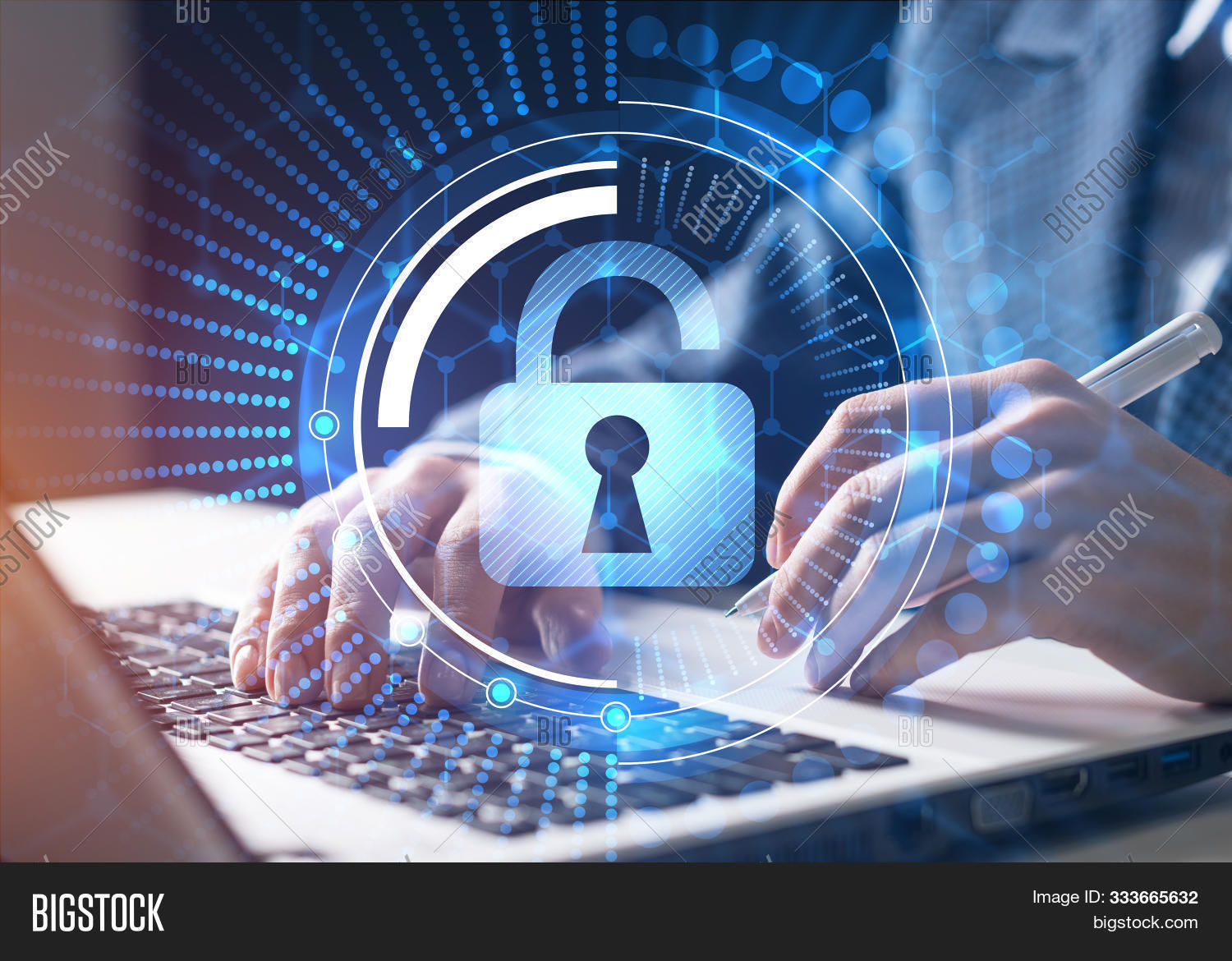Digital Cybersecurity Image & Photo (Free Trial) | Bigstock