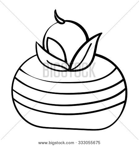 Coloring Page Cake Images, Illustrations & Vectors (Free) - Bigstock