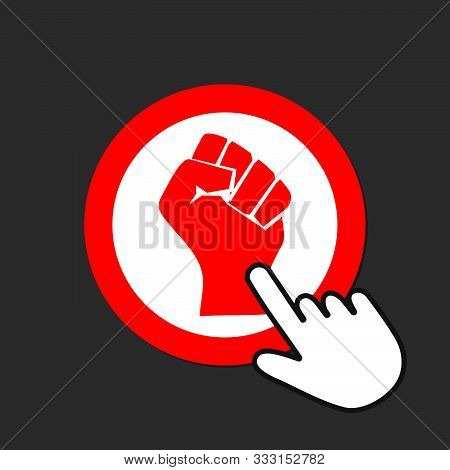 Fist Icon. Fight, Vector & Photo (Free Trial) | Bigstock