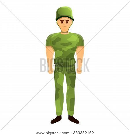 Muscle Soldier Icon. Vector & Photo (Free Trial) | Bigstock
