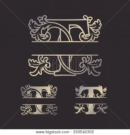 Split Letters. Split Image & Photo (Free Trial) | Bigstock