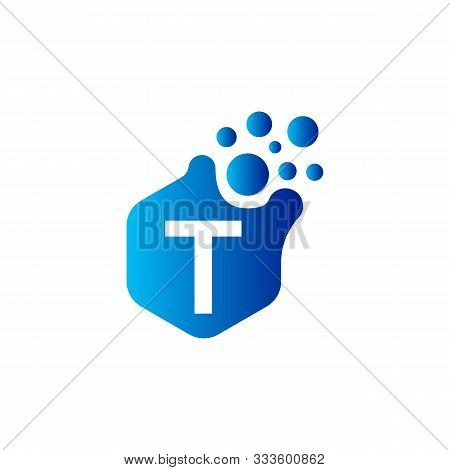 T Dots Letter Logo Vector & Photo (Free Trial) | Bigstock