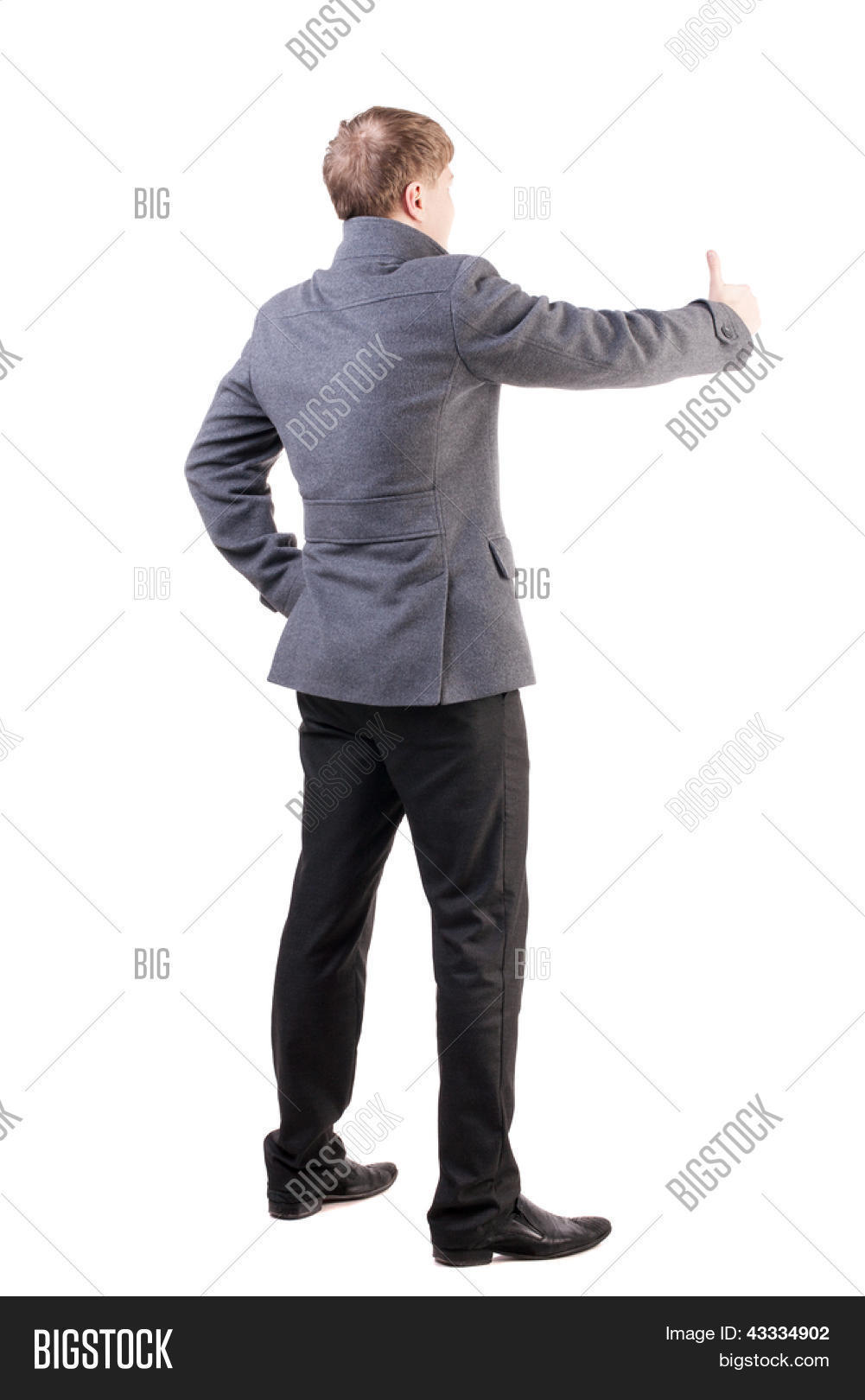 Back View Business Man Image & Photo (Free Trial) | Bigstock