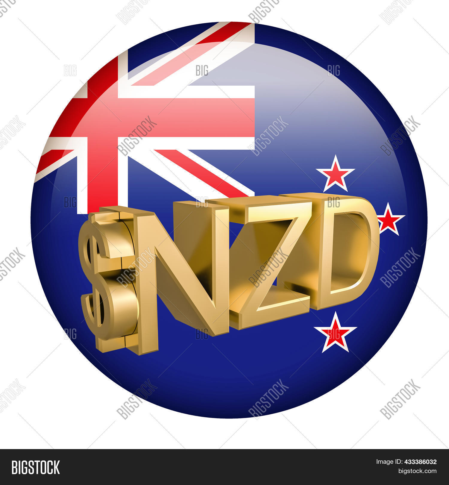 Gilded Nzd Dollar Image & Photo (Free Trial) | Bigstock
