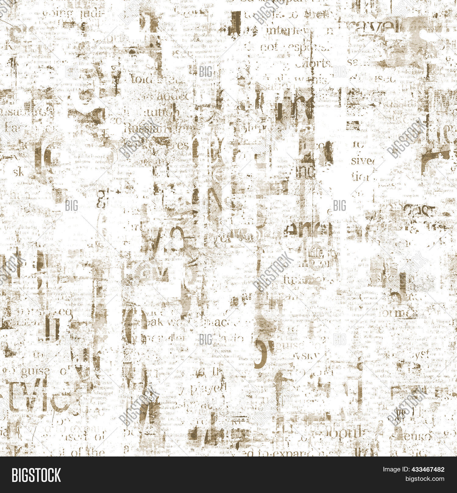 Newspaper Paper Grunge Image & Photo (Free Trial) | Bigstock