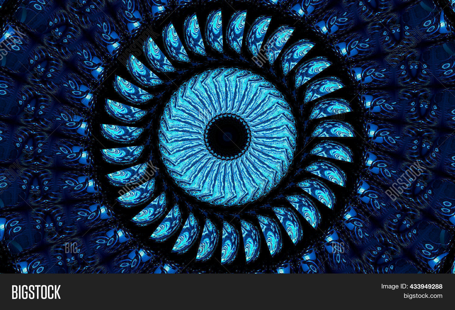 Very Dark Blue Round Image & Photo (Free Trial) | Bigstock