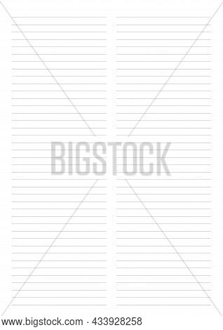 Sheet Two Columns Vector & Photo (Free Trial) | Bigstock